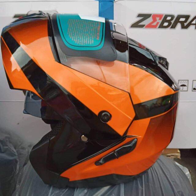 Zebra Modular Dual Visor Helmetg6g | Lazada PH