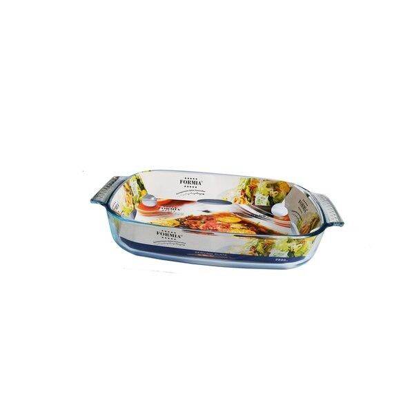 Formia Bake & Serve Rectangular Dish 2.8 L Loyang Kaca Glassware ...