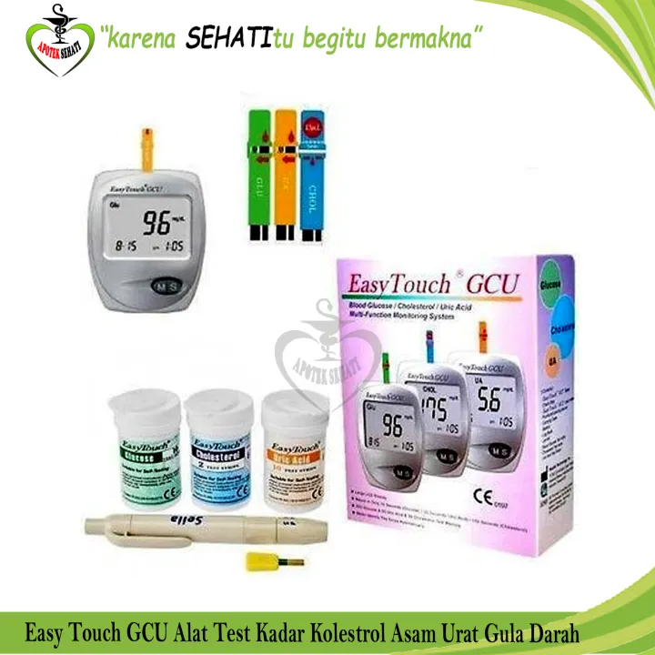 Alat Test Gula Darah Easy Touch 3 In 1 EasyTouch GCU | Lazada Indonesia
