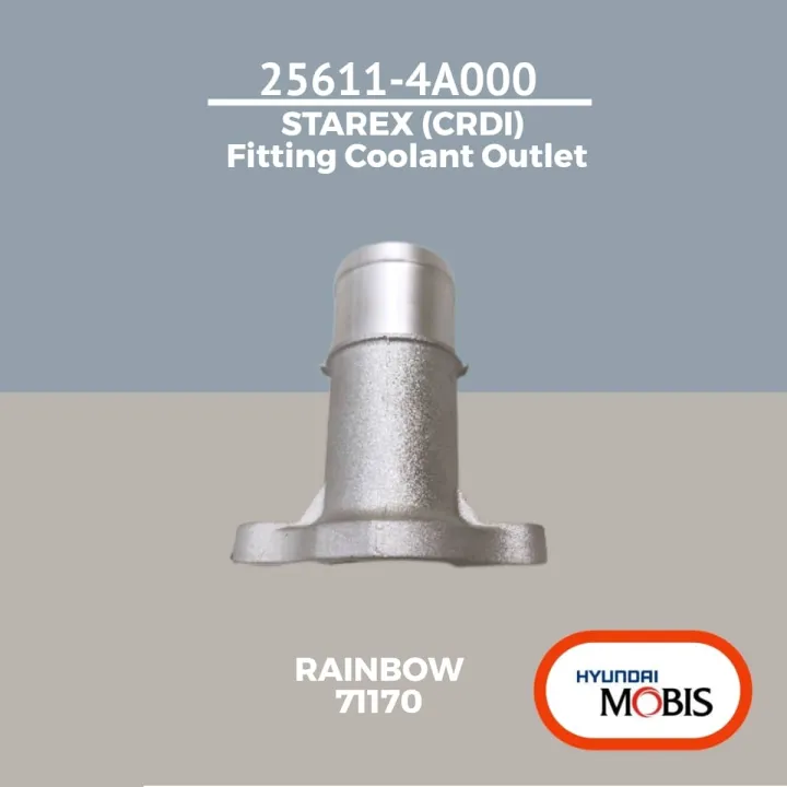 256114A000 Fitting Coolant Outlet for HYUNDAI Starex (CRDI) [Mobis ...