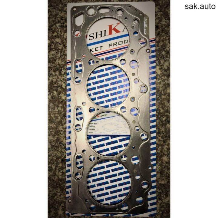 ปะเก็นฝาสูบ ไตตั้ล คอม เหล็กเดิมๆ MITSUBISHI TRITON COM ดีเซล 4D56U ...