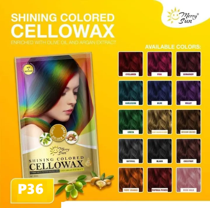 JDG.ph 100% Original Merry Sun Cellowax Shining Natural Without ...