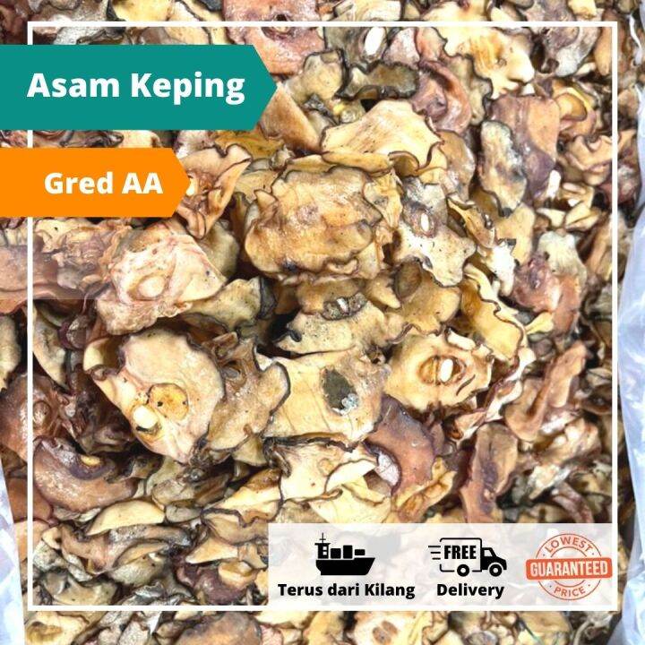 Asam Keping Kering Premium Gred 4A (100g) | Lazada