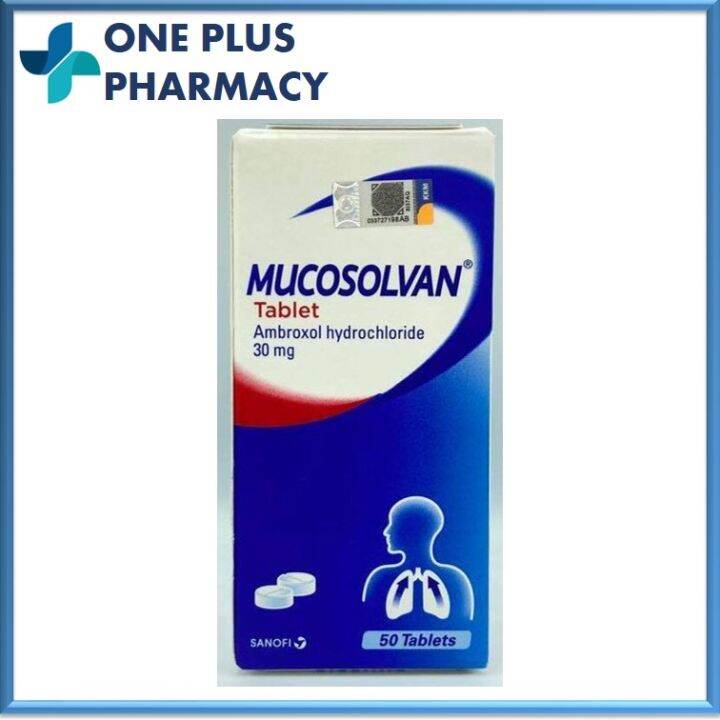 Mucosolvan 30mg Tablets 50's [EXP 08/2025] | Lazada
