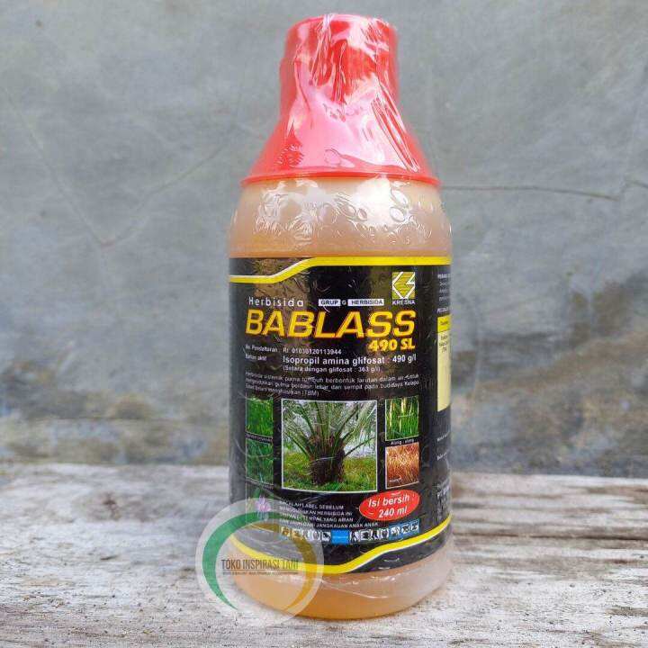 Bablas 490SL 240ml Pembasmi Rumput Liar / Bablas Obat Rumput / Bablas ...