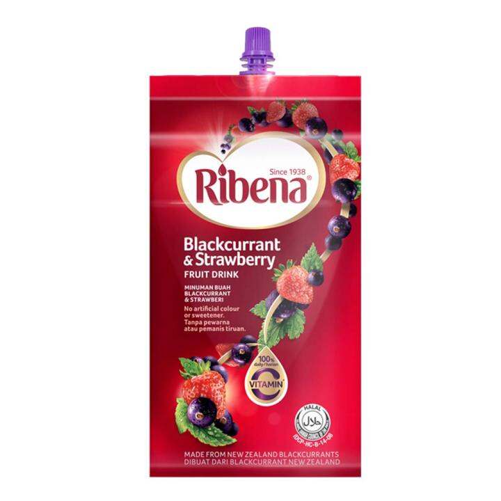 RIBENA BLACKCURRANT & STRAWBERRY 330ML | Lazada Indonesia