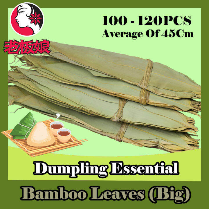 Authentic Bamboo Leaves 400g ! Must Have Essential For Making Rice ...