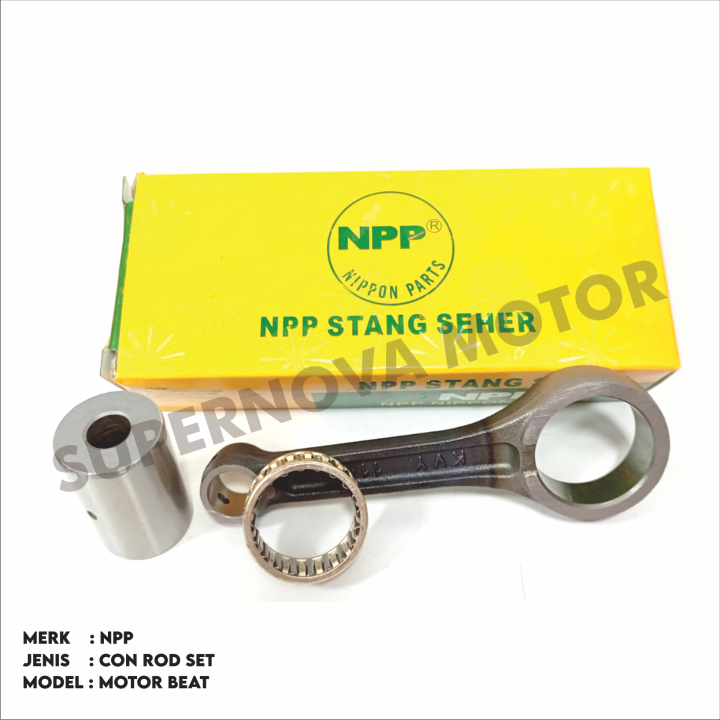 STANG SEHER STANG PISTON CON ROD CONNECTING ROD SET RC 100 RC 110 RC 80 ...