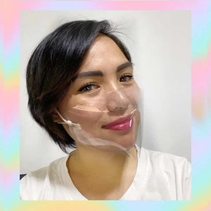 Washable Reusable Transparent Clear Face Mask - Clear Face Mask | Lazada PH