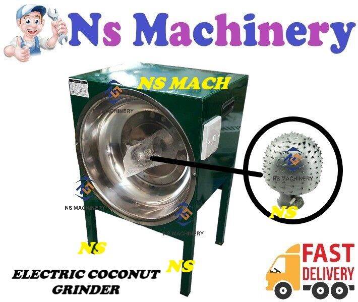 Electric Coconut Grinder / Mesin Kelapa / Coconut Scraper | Lazada