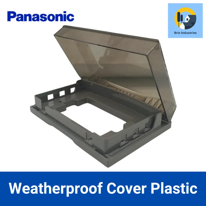 Panasonic Weatherproof Cover Plastic TRANSPARENT #WEG8981P | Lazada PH