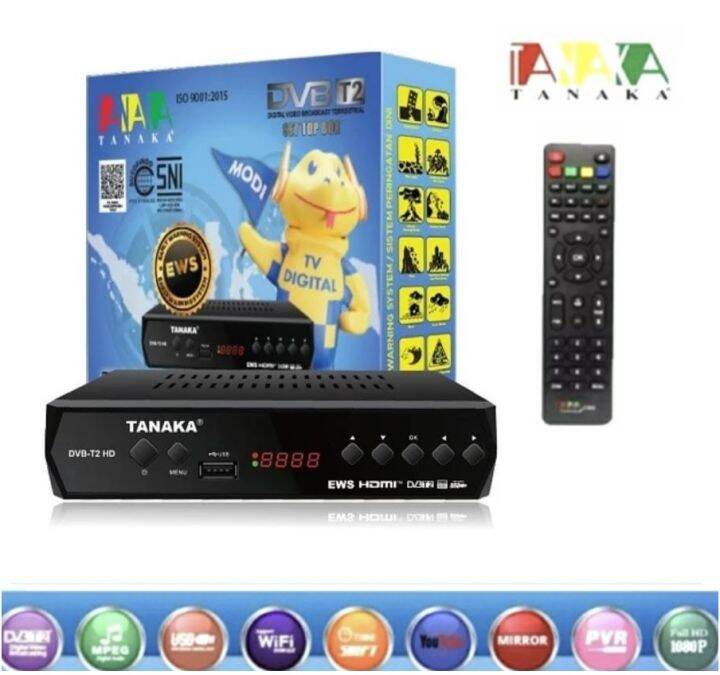 Receiver TV SET TOP BOX TV DIGITAL TANAKA set top box tv digital stb ...