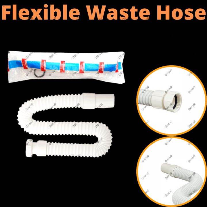 Flexible Unitrap Hose Pipe Outlet Sink Drain Waste / Paip Sinki Dapur ...