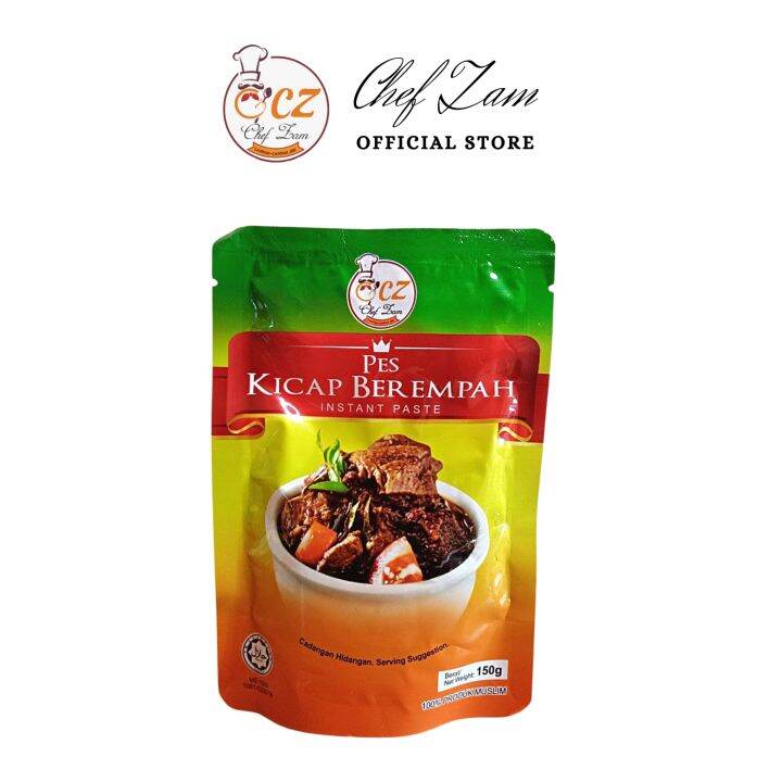 CHEF ZAM Pes Kicap Berempah (150Gram) | Lazada