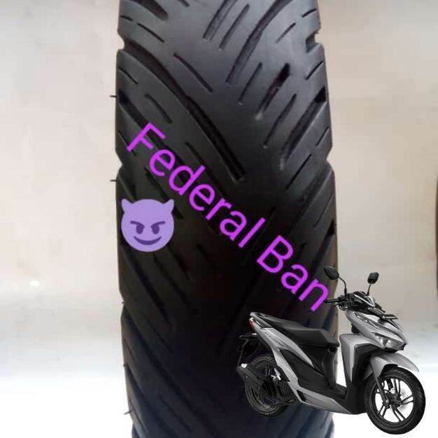 Ban Motor FEDERAL belakang ALL NEW VARIO 150 Non tubles 100/80-14 DONAT ...