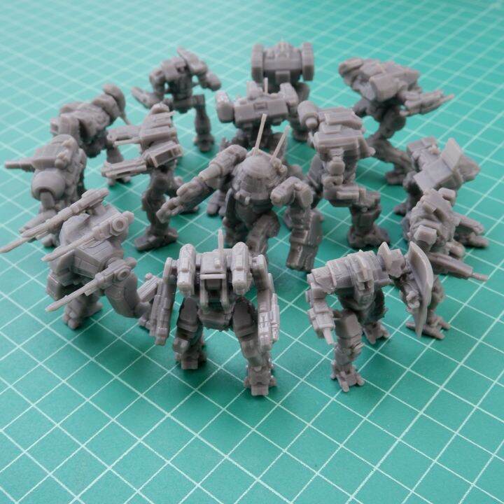 โมเดล Robot figures BattleTech mechwarrior MWO (scale 1/25 , 1/35 1/64 ...