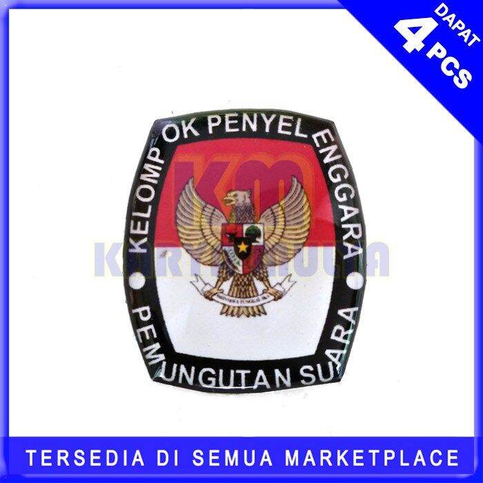 Pin Bros Logo Garuda KPPS Pin KPPS Atribut Pemilihan - Karya Mulya ...