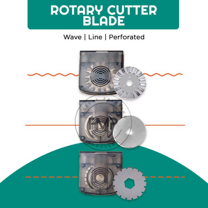 FMP Rotary Cutter Replacement Blade Straight Wave Perforated | Lazada PH