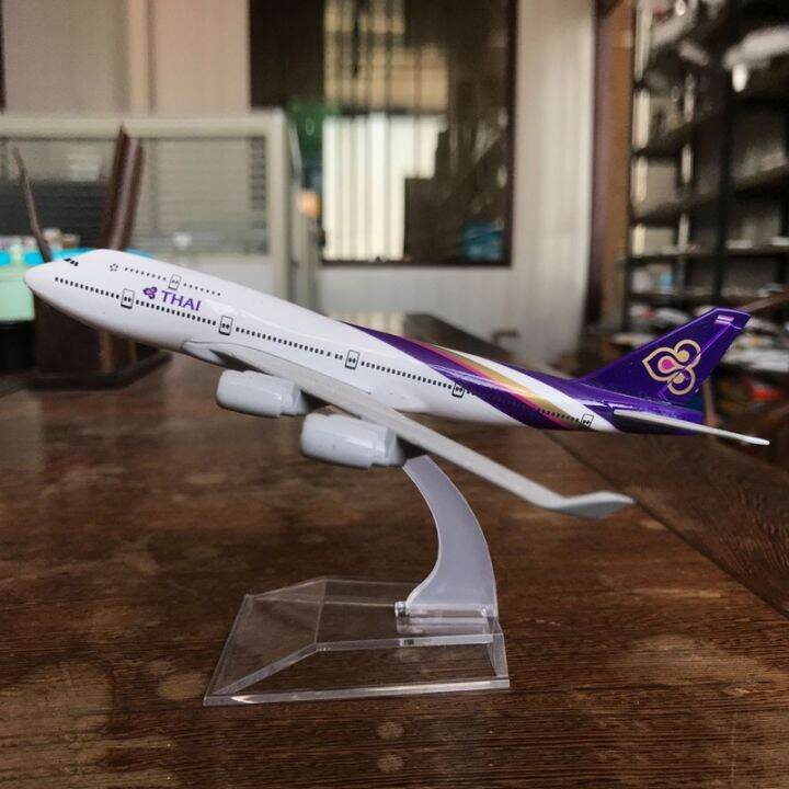 โมเดลเครื่องบิน Thai Airways Boeing 747 Nok Air B737 Bangkok Airbus 320 ...