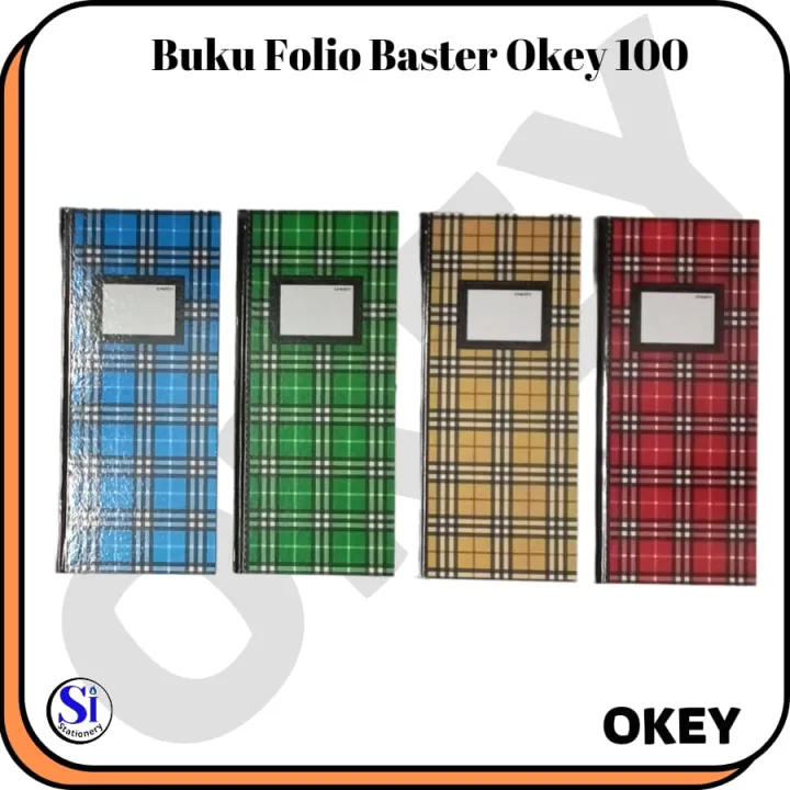 Buku folio Baster OKEY 100 lembar | Lazada Indonesia