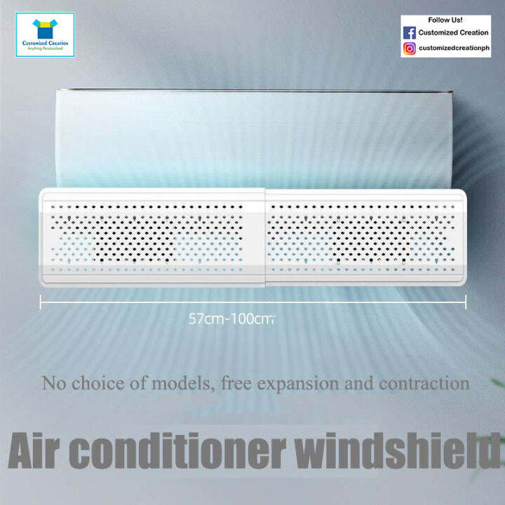 High Quality Aircon Wind Deflector / Blocker / Hanging Air Conditioner ...