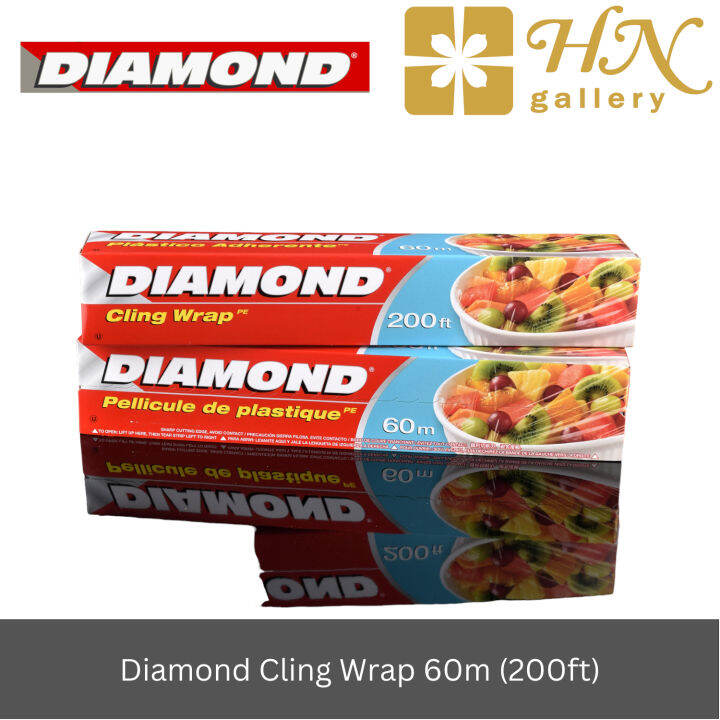 Diamond Cling Wrap 60m (200ft) | Lazada