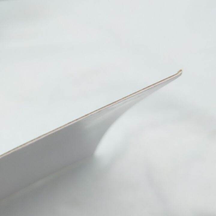 50 sheets of white board with grey background 4K8K hand-painted thick hard single-sided white ...