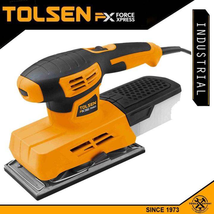 Tolsen Industrial 13" Sheet Finishing Sander w 3 Free Sanding Pad (220W ...