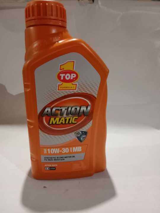 TOP 1 - ACTION MATIC SAE 10W30 0.8 LITER - Oli Motor Matic | Lazada ...