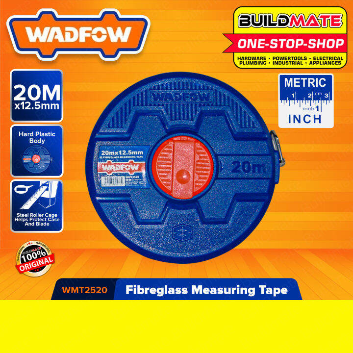 INGCO | WADFOW Fiberglass Measuring Tape 20mx12.5mm Wheel Tape Measure ...