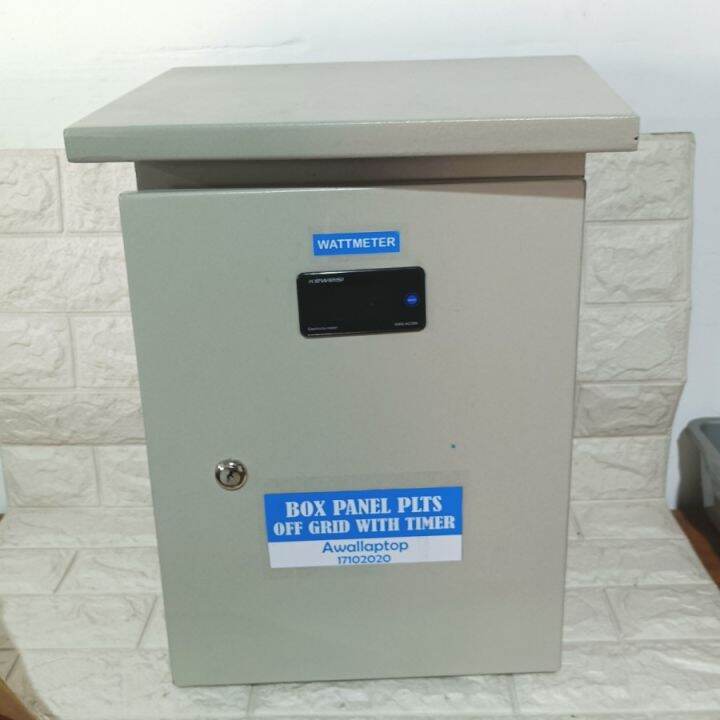 box panel outdoor PLTS OFF Grid with timer programable 2000W inverter ...