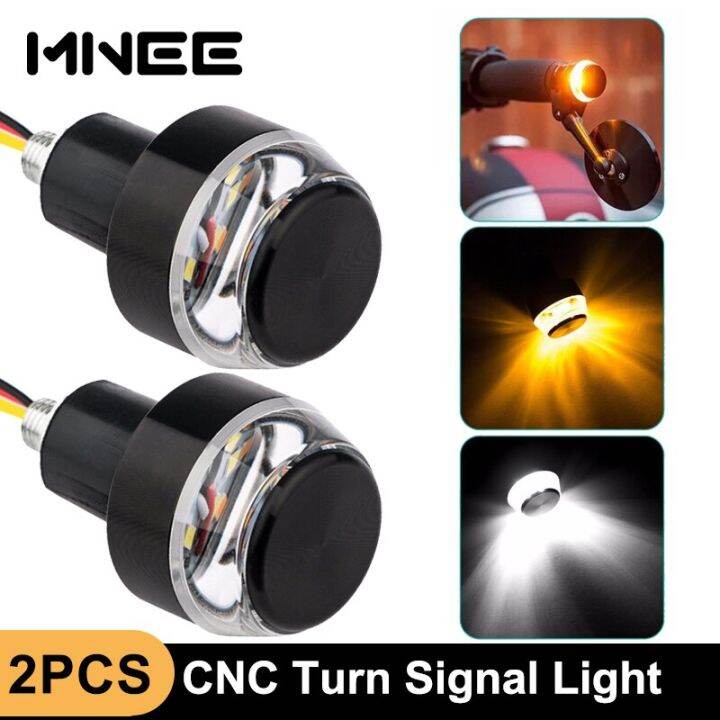 Cnc Steering Wheel Led Directional Indicator Handle End Turn Signal ...