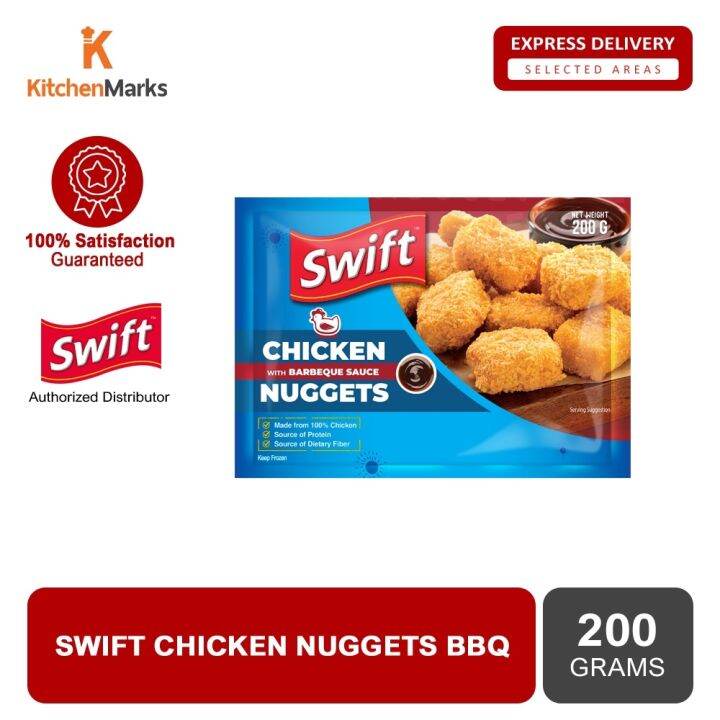 Swift Chicken Nuggets BBQ 200g - Express Delivery | Lazada PH