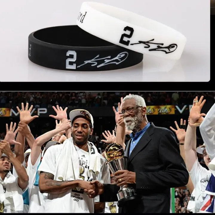 High Quality Basketball NBA Player Silicone Baller Bracelets #Kawhi ...