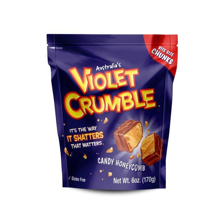 VIOLET CRUMBLE Chunks 170g Pouch | Lazada PH