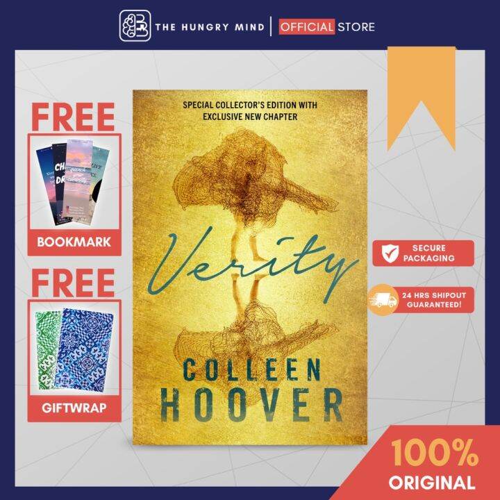 [SIGNED] Verity (ORIGINAL) by Colleen Hoover (HC) Romance Book | Lazada PH