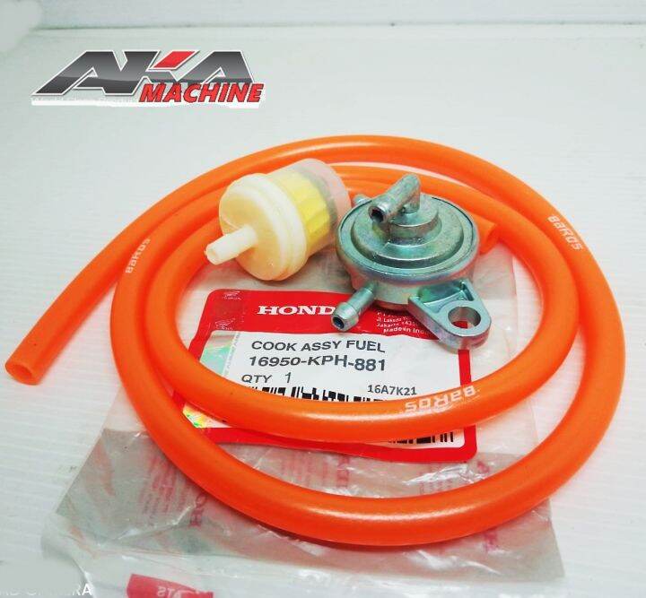 Set Kran Bensin Karisma, Supra X 125, Smash, Shogun, Satria Fu + Filter magnetic + selang bensin ...