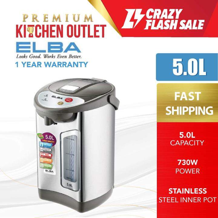ELBA 5.0L THERMO POT ETP-F5018 (BR) | Lazada