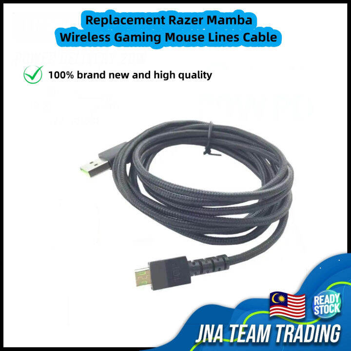 Replacement Durable Nylon Braided USB Mouse Cable Mouse Lines for Razer ...