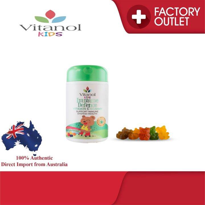 Vitanol Kids Immune Defence Vitamin C gummy | Lazada