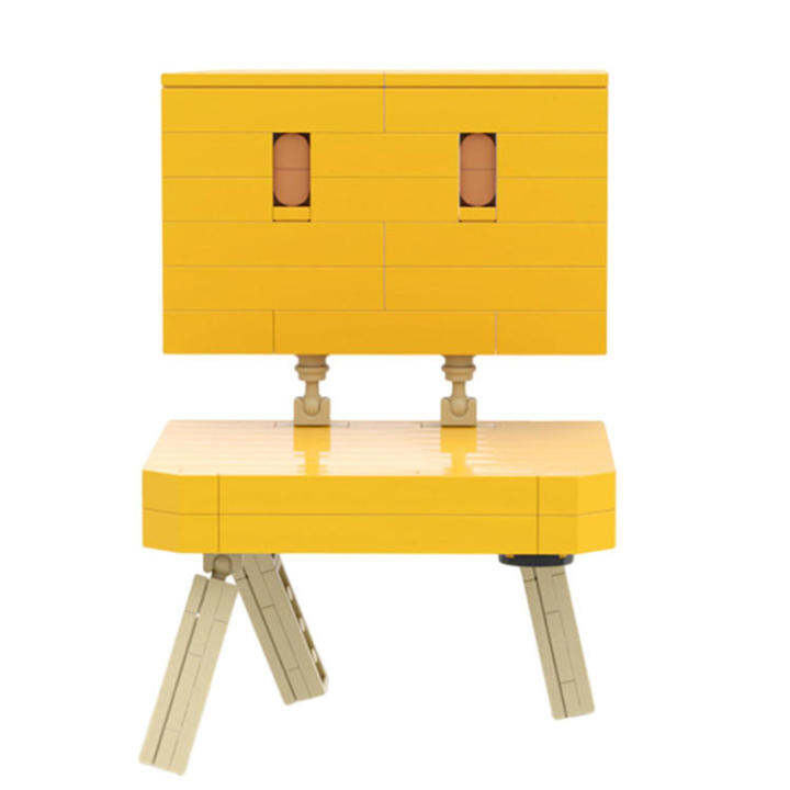 Suzume No Tojimari Yellow Chair Building Block Cartoon Anime Figure ...