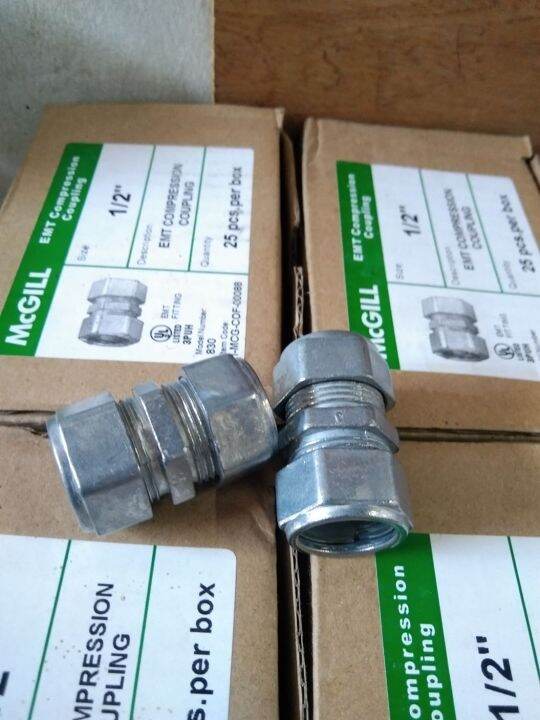 McGILL EMT COMPRESSION TYPE COUPLING 1/2" SIZE HIGH QUALITY | Lazada PH