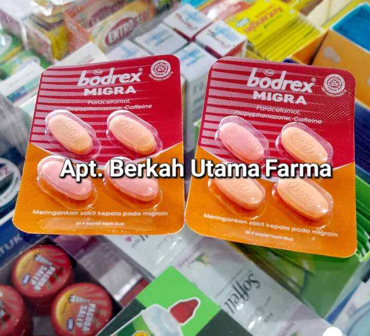 Bodrex migra isi 4 Tablet | Lazada Indonesia