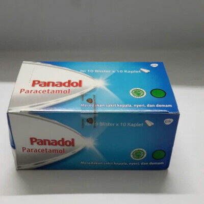 Panadol Paracetamol Biru per BOX isi10 Strip | Lazada Indonesia