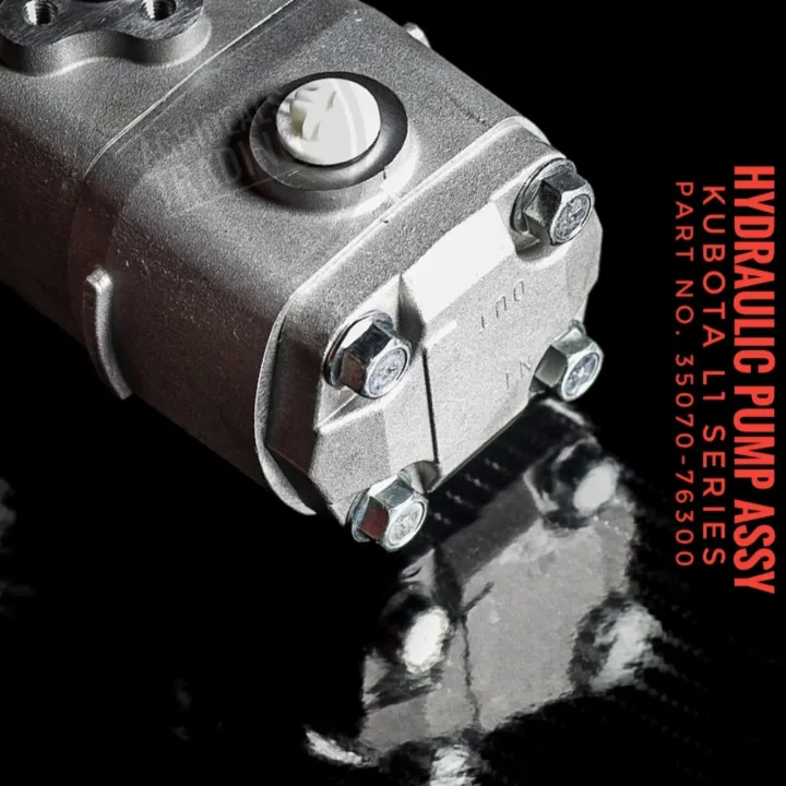 HYDRAULIC PUMP KUBOTA L1 SERIES SPLINE TYPE / DOUBLE, TANDEM PUMP 35070 ...