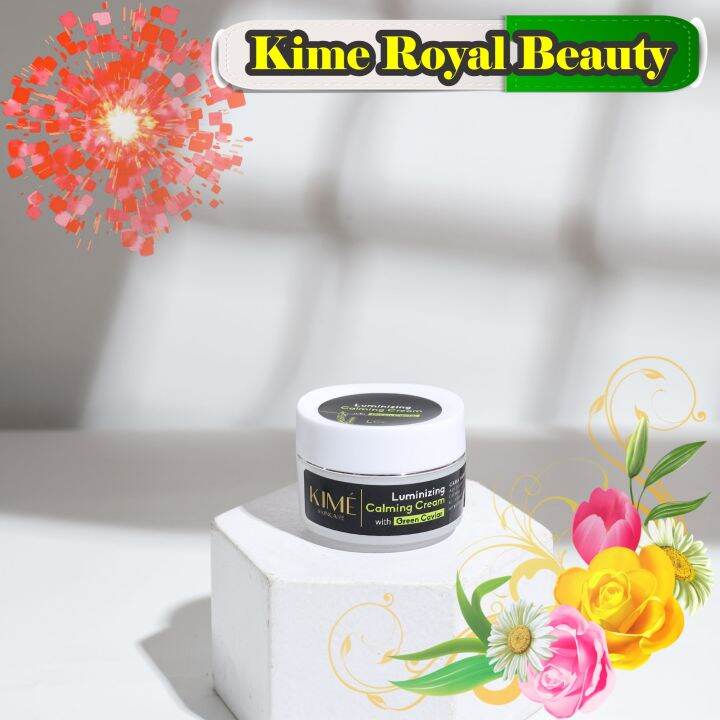 Glowingin ! - Luminizing Calming Cream With Green Caviar - Kime ...