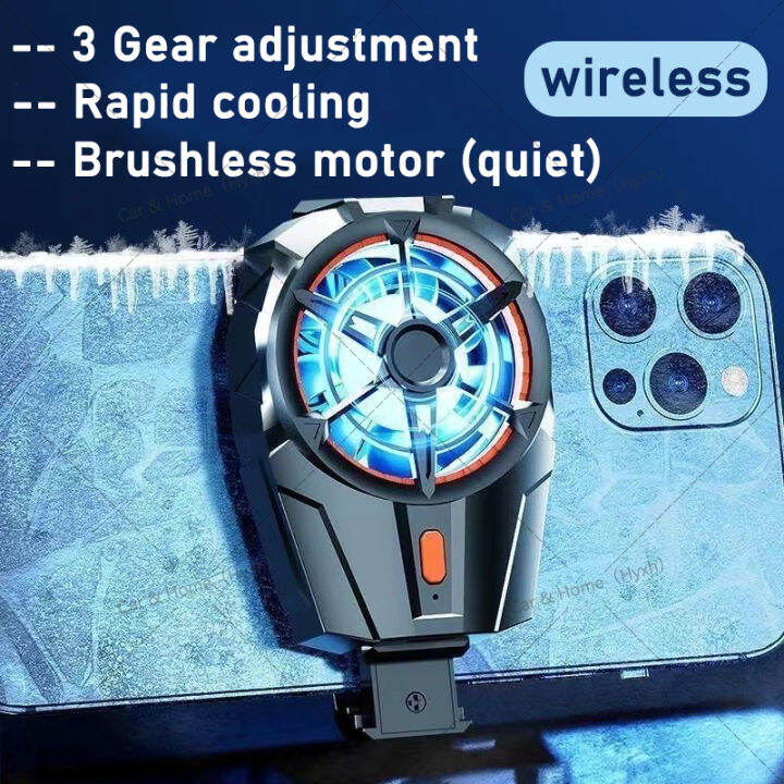 Rechargeable Phone Cooler for Gaming Cooler For Phone Wireless Phone ...