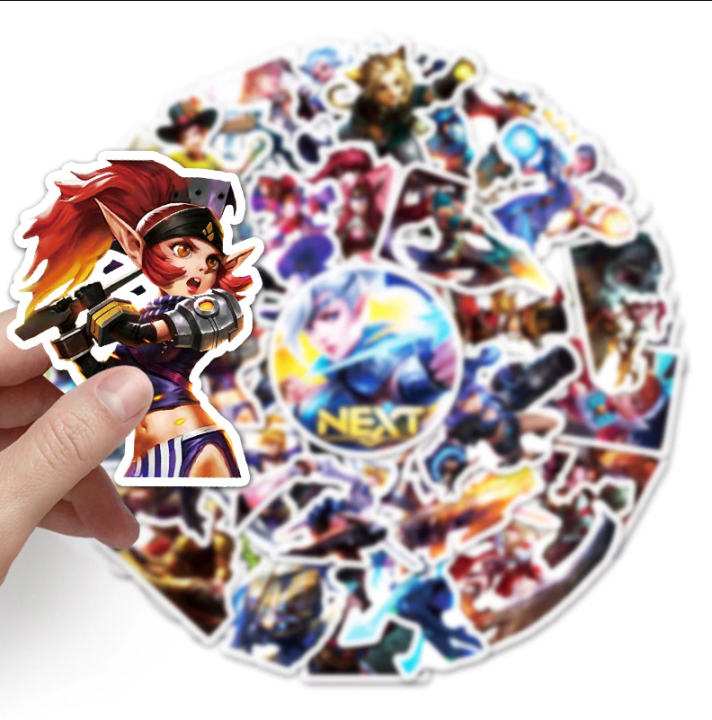 Stiker Mobile legend Kartu isi 24 pcs | Lazada Indonesia