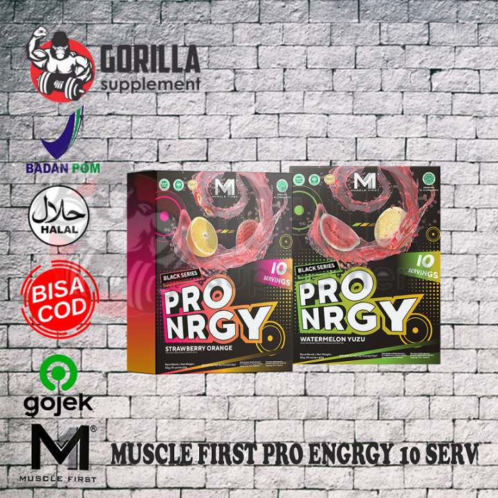 Muscle First Pro Energy 1 Box isi 10 Sachet M1 Nutrion Musclefrist ...