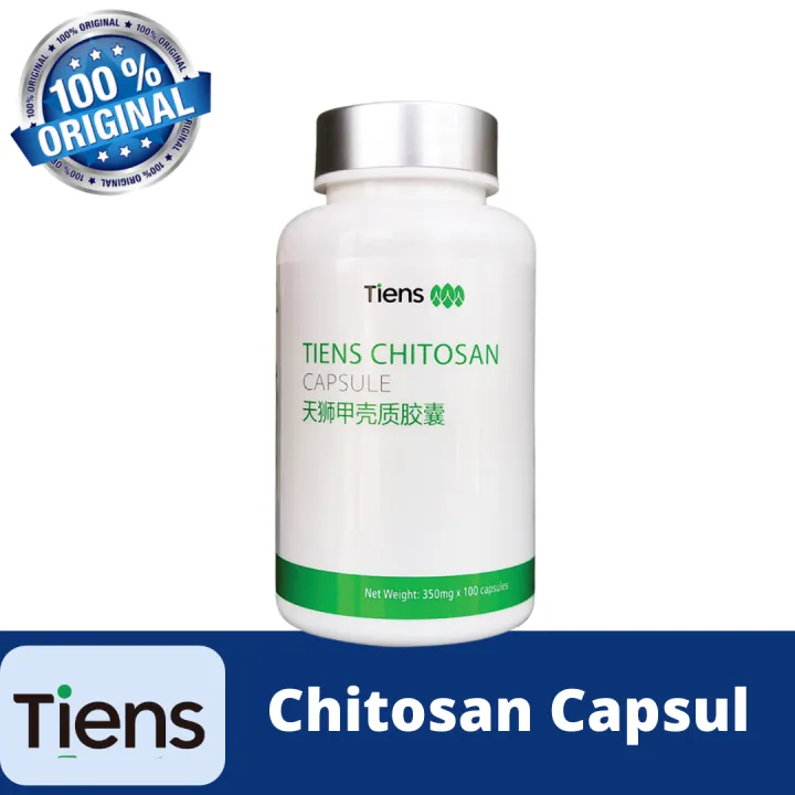 Tianshi Chitin Chitosan Ecer 100 Capsule Begah Perut Maag Gastritis ...